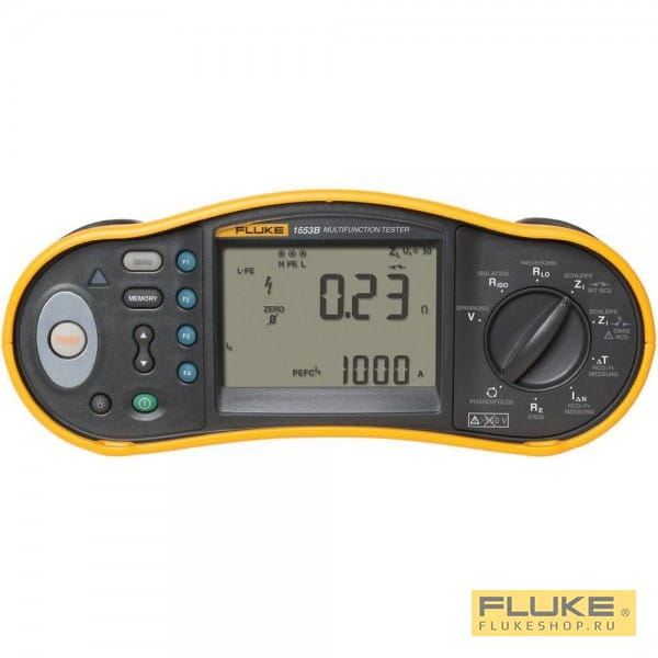Тестер электроустановок Fluke 1653B 3277939 - Тестеры электроустановок ...