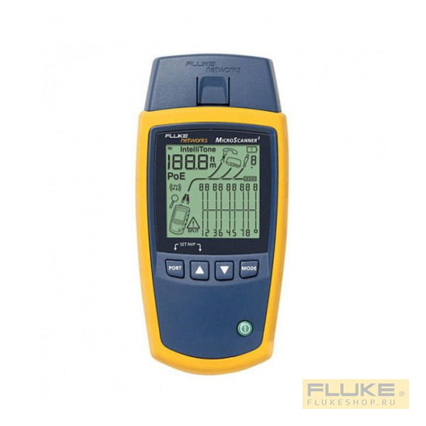 Тестер кабельный Fluke Networks MicroScanner2-KIT 2772451 ...