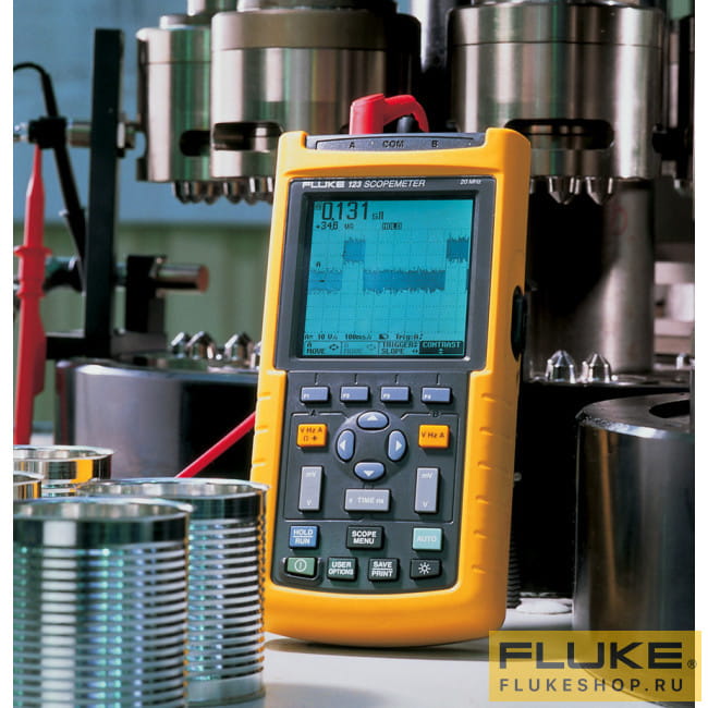Осциллограф Fluke 123 2064239 - Осциллографы в фирменном магазине FLUKE